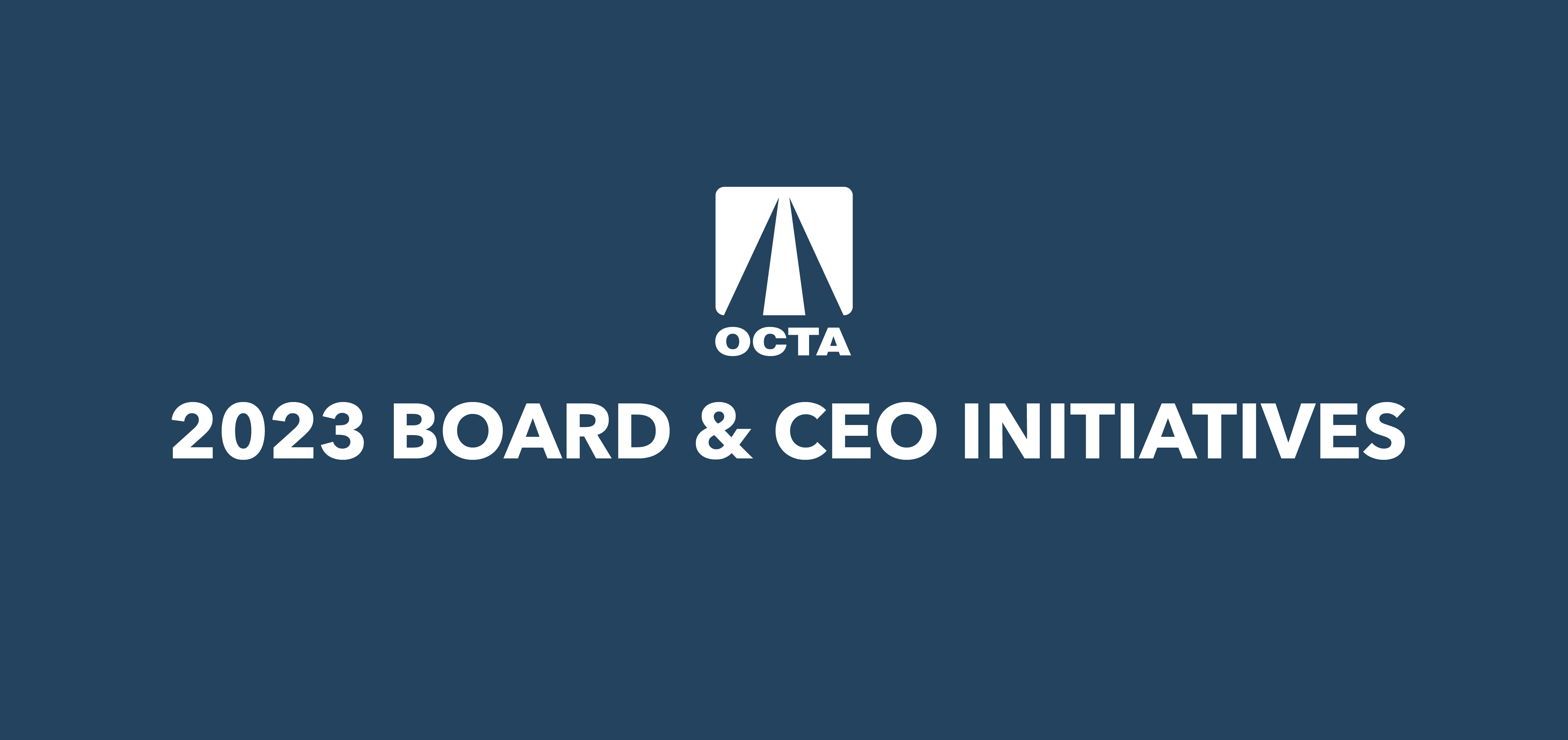 Reliability Resilience Equity Guide 2023 OCTA Initiatives | OCTA Blog