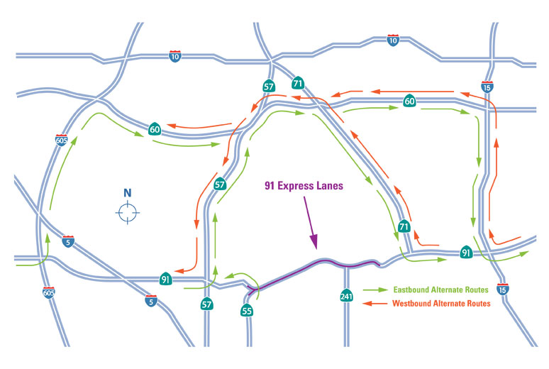 Weather Permitting, 91 Express Lanes Repaving Will Continue Nov. 4 ...