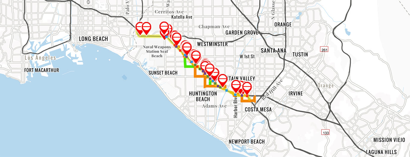 Inform Your 405 Commute with the Real-Time Map | OCTA Blog