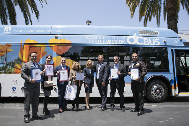 OCTA Unveils Clean-Air Bus That Emits Only Water | OCTA Blog
