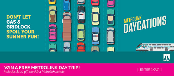 Goodbye Gas and Gridlock Hello Metrolink Fun and Free Tickets | OCTA Blog