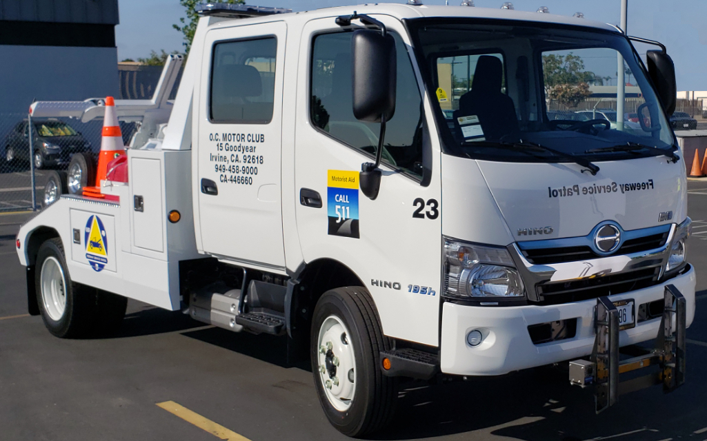 Freeway Service Patrol Introduces Environmentally Friendly Tow Trucks ...