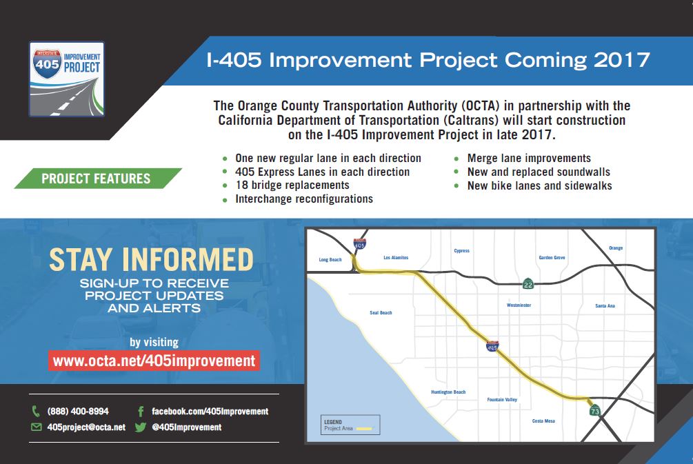 The 405 Project: Behind the Scenes (1) | OCTA Blog