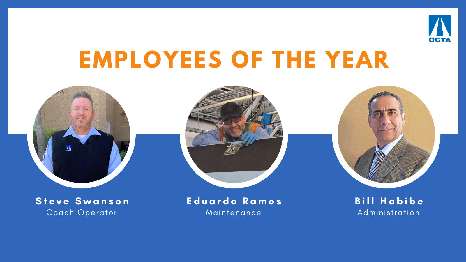 OCTA Honors Outstanding Employees of the Year | OCTA Blog